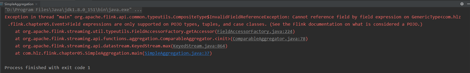 Flink之聚合算子 | Castile